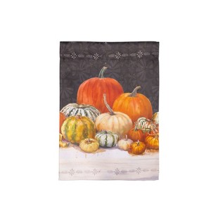 Evergreen Fall Fest Suede Garden Flag 12 x 18 Inches Indoor Outdoor ...