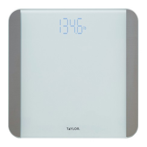 Taylor® Precision Products Digital Motion Sensor Bathroom Scale, White ...