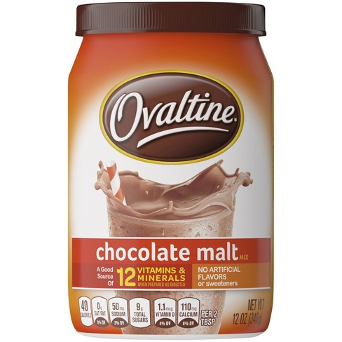 Ovaltine Chocolate Malt Mix - 12oz : Target