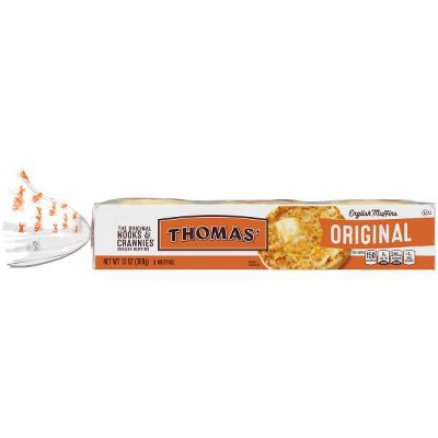 Thomas' Regular English Muffins - 13oz/6ct : Target
