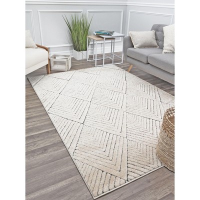 Cosmoliving By Cosmopolitan Chanai Geometric Contemporary Area Rug : Target