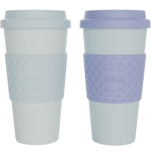 Copco Acadia To Go Mug Set Of 2, 16 Ounce Reusable Coffee Cups With ...