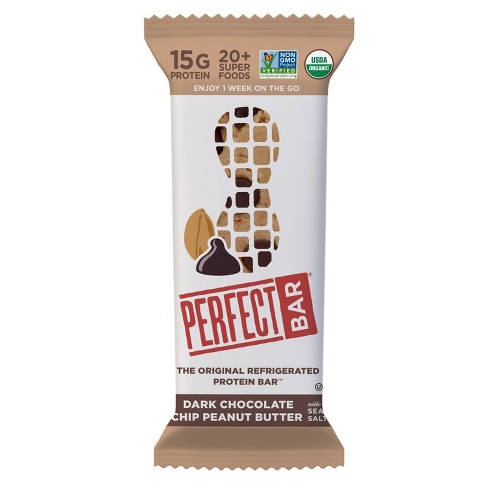 Perfect Bar Dark Chocolate Peanut Butter With Sea Salt - 2.3oz : Target