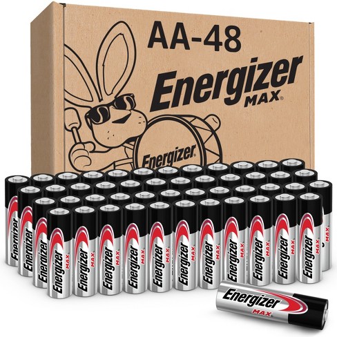 Energizer Max Aa Batteries - 48pk Alkaline Batteries : Target