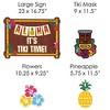 Big Dot Of Happiness Tiki Luau - Yard Sign And Outdoor Lawn Decorations ...