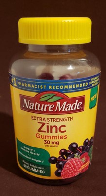 Nature Made Zinc Gummies - 60ct : Target