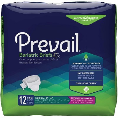 Mckesson Bariatric Ultra Briefs, Incontinence, Heavy Absorbency, Unisex ...