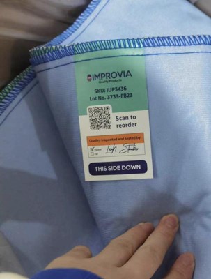 Improvia Washable Underpads, Heavy Absorbency Reusable Bedwetting ...