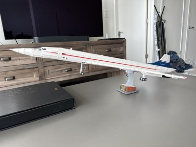 Lego Icons Concorde Model Plane Building Set 10318 : Target