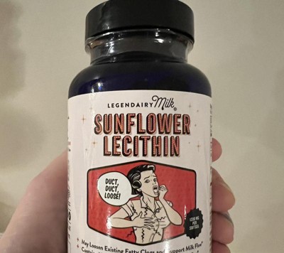 Legendairy Milk Organic Sunflower Lecithin - 60ct : Target