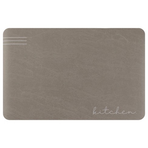 Unique Bargains Modern Waterproof Cushioned Non-skid Kitchen Mat Set Of ...