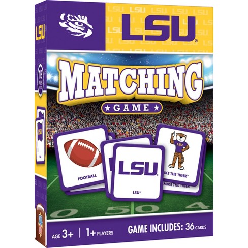 Masterpieces Officially Licensed Ncaa Lsu Tigers Matching Game For Kids ...