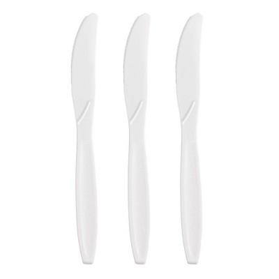 Smarty Had A Party White Plastic Disposable Knives (1000 Knives) : Target