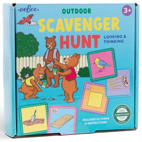 Eeboo Scavenger Hunt Outdoors Game, 3+ Years : Target