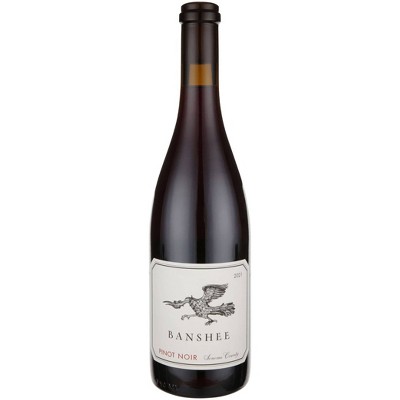 Banshee Pinot Noir Red Wine - 750ml Bottle : Target