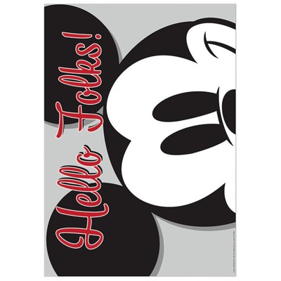 Eureka Schools Mickey Mouse Hello Folks! Poster, 13" X 19" : Target