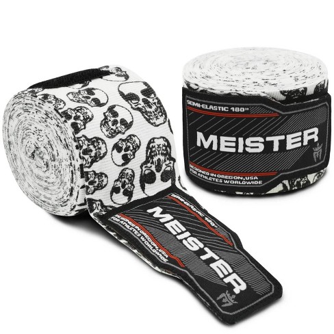 Meister 180" Mma Hand Wraps Pair - Death Skulls : Target
