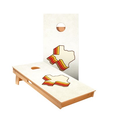 Retro Texas Cornhole Boards - Aca Star Series : Target