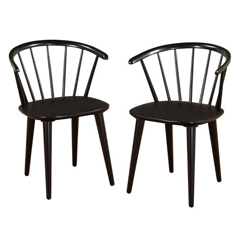 Target black wood dining chairs store