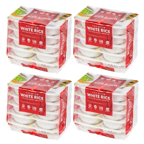 Iris Usa Japanese Rice (40 Pack), Instant White Rice For Microwave 80 ...