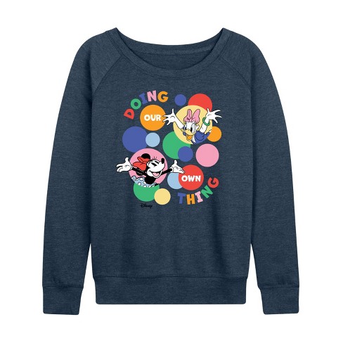 Women's Disney Doing Our Own Thing Lightweight French Terry Slouchy ...