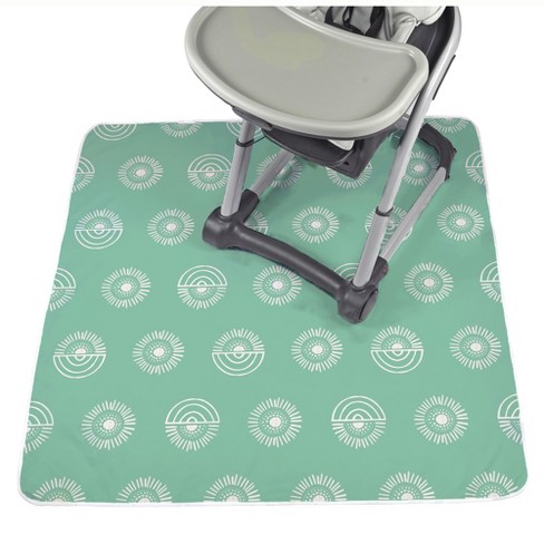 Baby Splat Mat For Under High Chair - Washable Waterproof Baby Floor ...