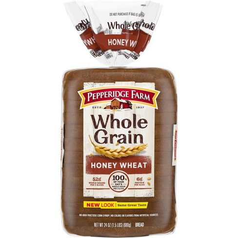 Pepperidge Farm Whole Grain Honey Wheat Bread - 24oz : Target
