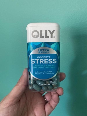 Olly Ultra Strength Goodbye Stress Relief Softgels Supplement - 60ct ...