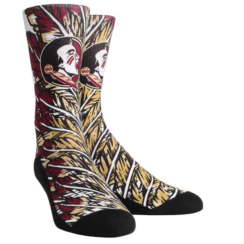 Ncaa Florida State Seminoles - Feathers Rock 'em Socks : Target