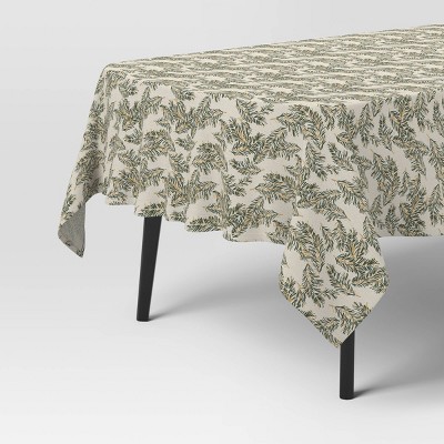 60"x104" Floral Tablecloth - Threshold™ Designed With Studio Mcgee : Target