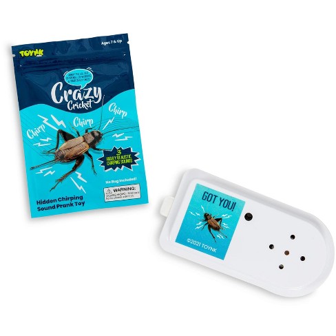 Toynk Crazy Cricket Hidden Chirping Noise Prank | 3 Highly Realistic ...