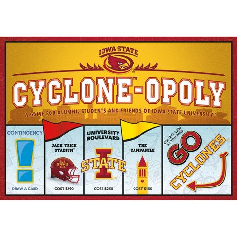 Late For The Sky: Cyclone-opoly University Themed Family Board Game ...