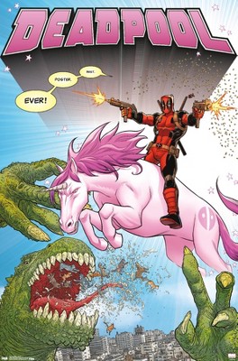 Trends International Marvel Comics Deadpool - Cupid Framed Wall Poster ...