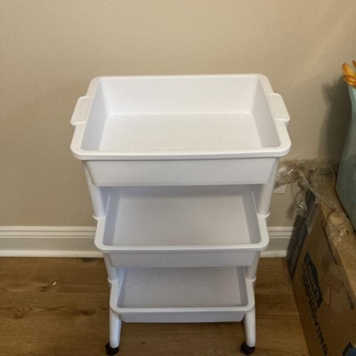 3 Tier Utility Cart White - Brightroom™ : Target