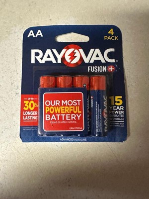 Rayovac Fusion 8pk Aa Batteries – Alkaline Battery : Target