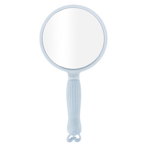 Unique Bargains Cartoon Shape Handheld Mirror Blue 1 Pc : Target