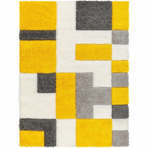 Hauteloom Greya Red & Black Tetris Rug : Target