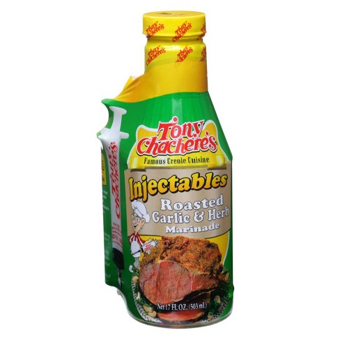 Tony Chacheres Marinade & Injector Garlic Herb - 17 Fl Oz : Target