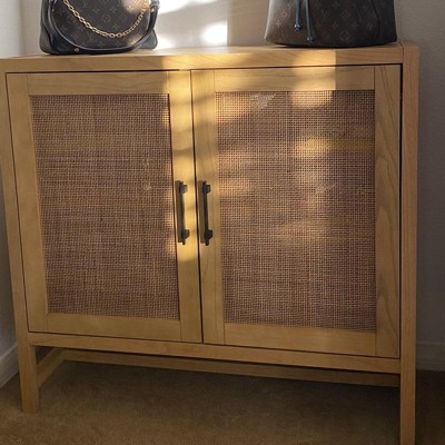 Warwick 2 Door Cabinet White - Threshold™ : Target