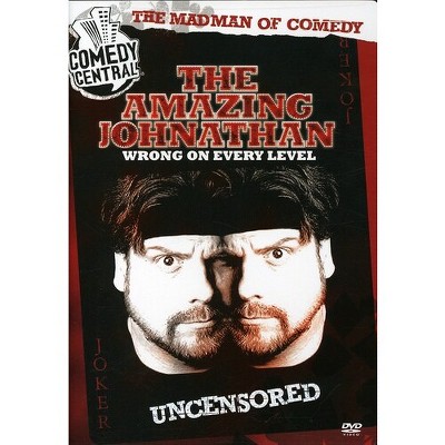 The Amazing Jonathan: Wrong On Every Level: Uncensored (dvd)(2006) : Target