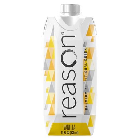 Reason Premium Vanilla 18g Protein Shake, 12 Pack - 11 Oz Carton : Target