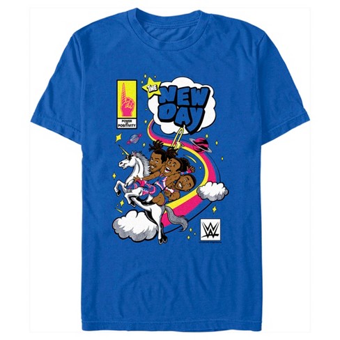 Men's Wwe New Day Unicorn Comic T-shirt : Target