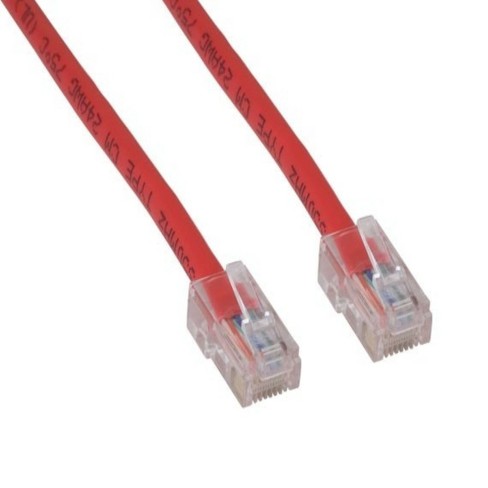 Sanoxy Cables And Adapters; 100ft Cat5e 350 Mhz Utp Assembled Ethernet Network Patch Cable, Red ...