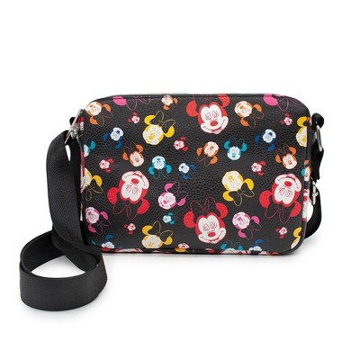 Disney Bag, Crossbody, Rectangle, Minnie Mouse Expressions Scattered ...