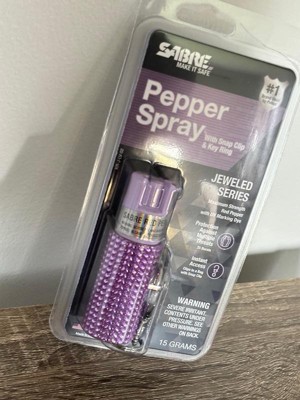 Sabre 2pk Jeweled Pepper Spray : Target