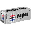 Diet Pepsi - 10pk/7.5 Fl Oz Mini Cans : Target