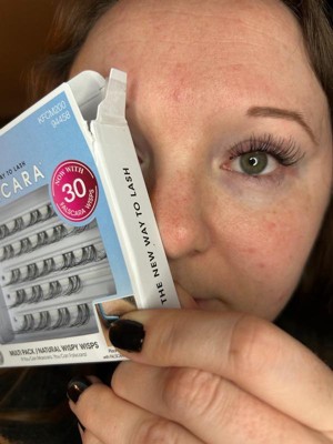 Kiss Products Falscara Natural Wispy False Eyelash Clusters Multipack ...