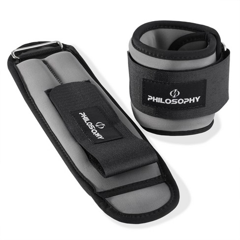 Philosophy Gym Adjustable Ankle/wrist Weights, Set Of 2, For Strength ...