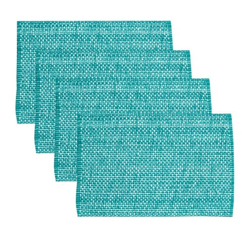 Two Tone Cotton Woven 13x19 Placemat Sets By Sweet Home Collection ...