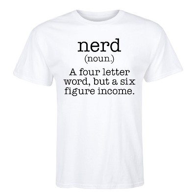 Men's - Instant Message - Nerd Definition Short Sleeve Graphic T-Shirt ...